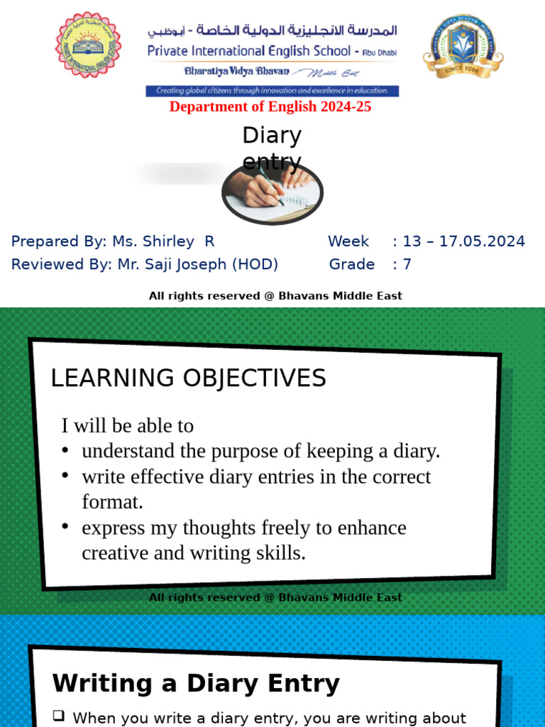 Diary Entry | PDF