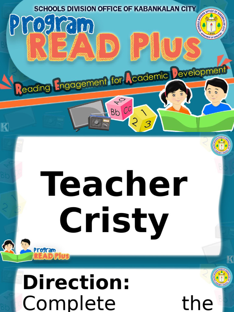 Initial Consonant Blend | PDF