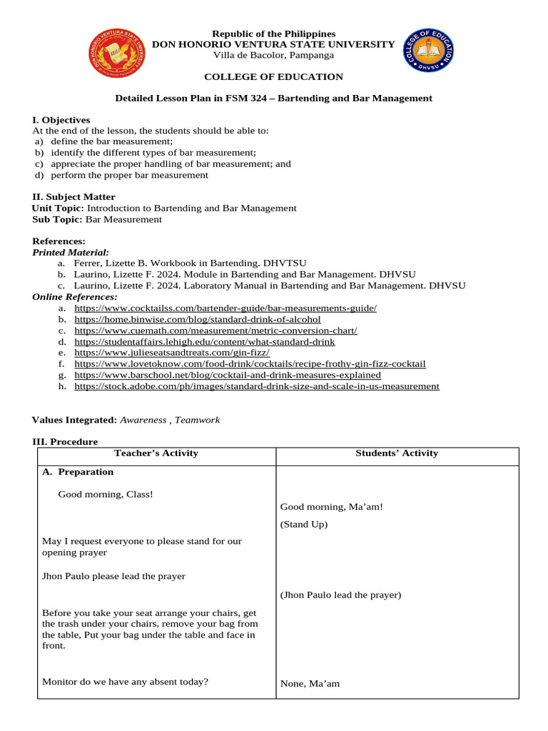 Detailed Lesson Plan Format 2024 - Ulit | PDF