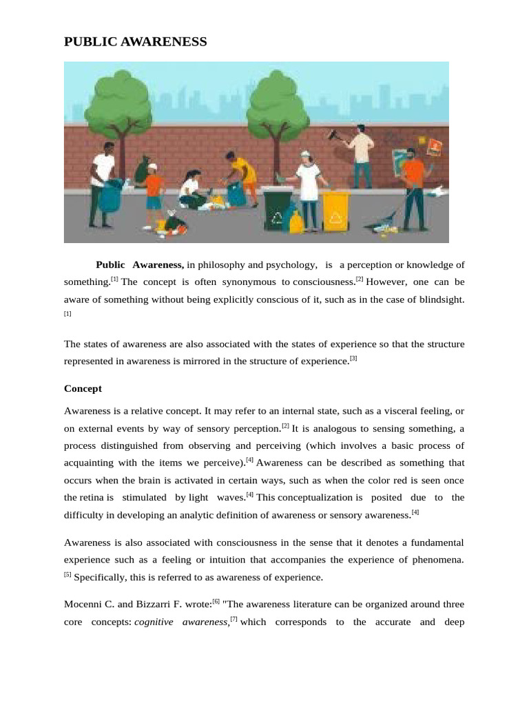 Awareness | PDF