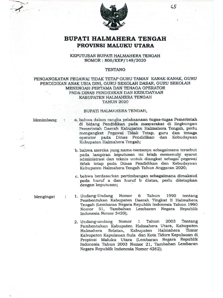 SK PTT Armahani 2020 | PDF