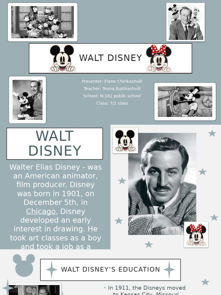 Walt Disney | PDF