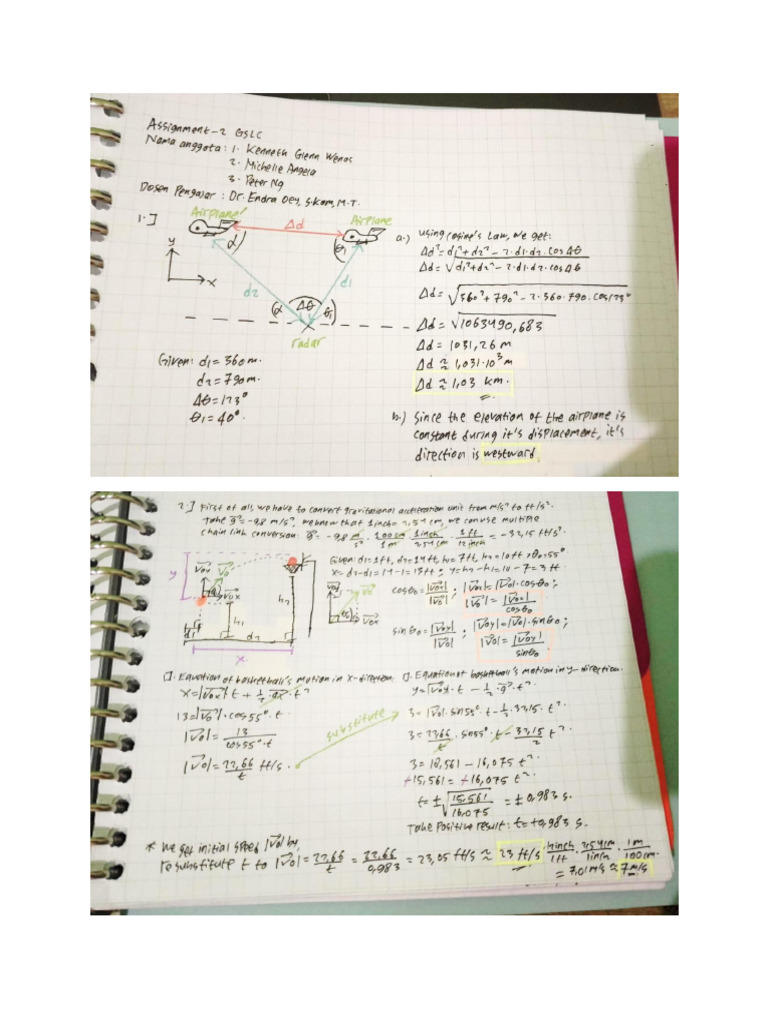 GSLC 2 (TM 5-6) Fisika 1 Peter, Kenneth, Michelle | PDF