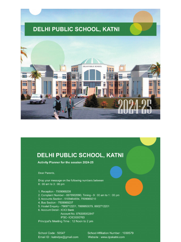 Dps Planner 24-25 | PDF