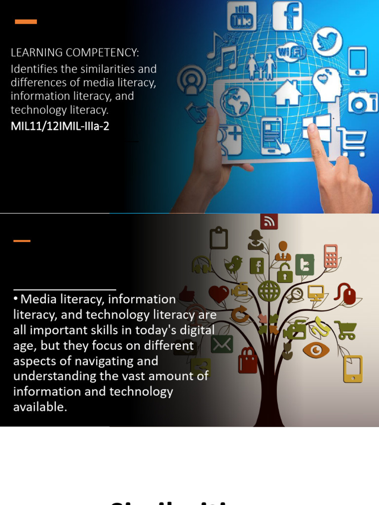 Similarities and Differences of Media Information and Technological ...