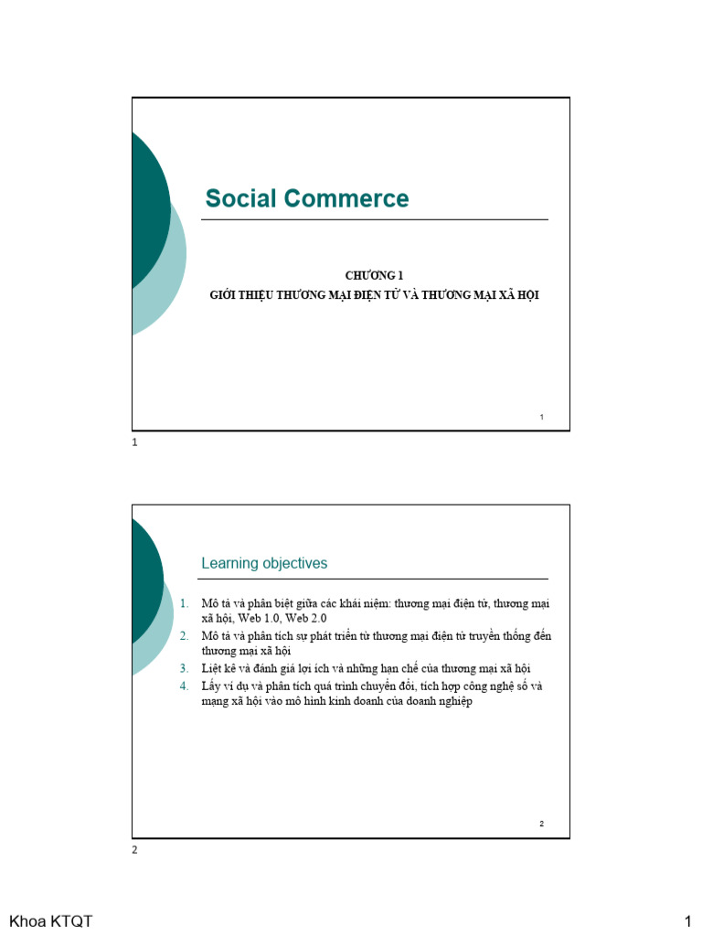 Social Commerce - Chapter 1 | PDF