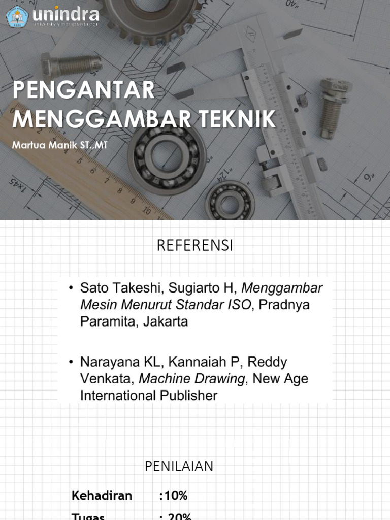 Pertemuan 1 Pengantar Menggambar Teknik Pdf