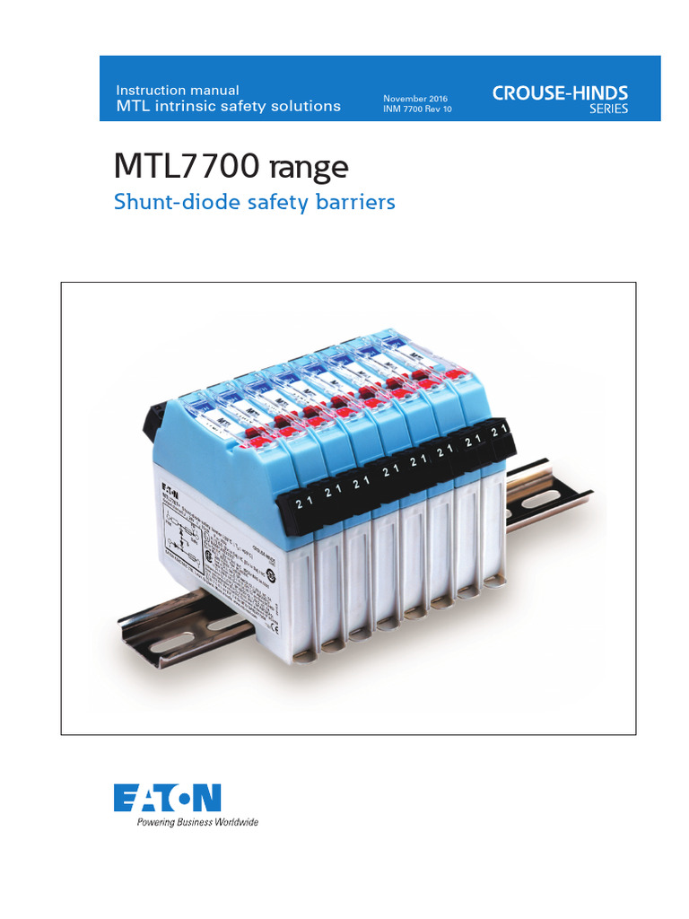 MTL 7700 Series | PDF