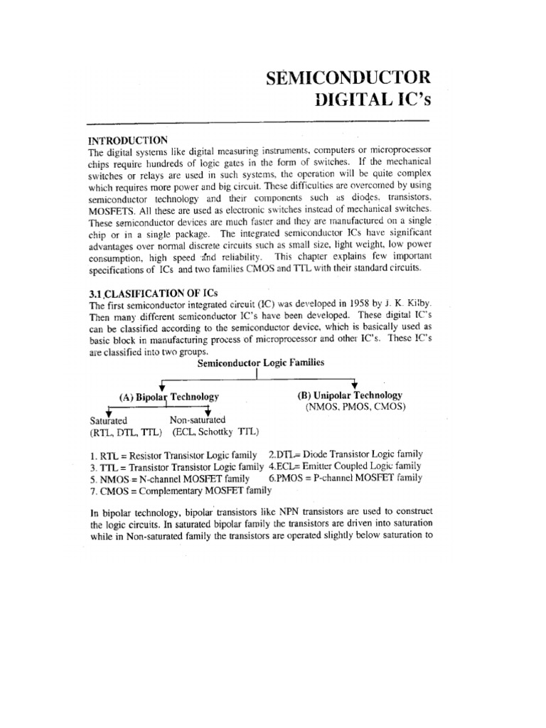 Semiconductor Digital Ic | PDF