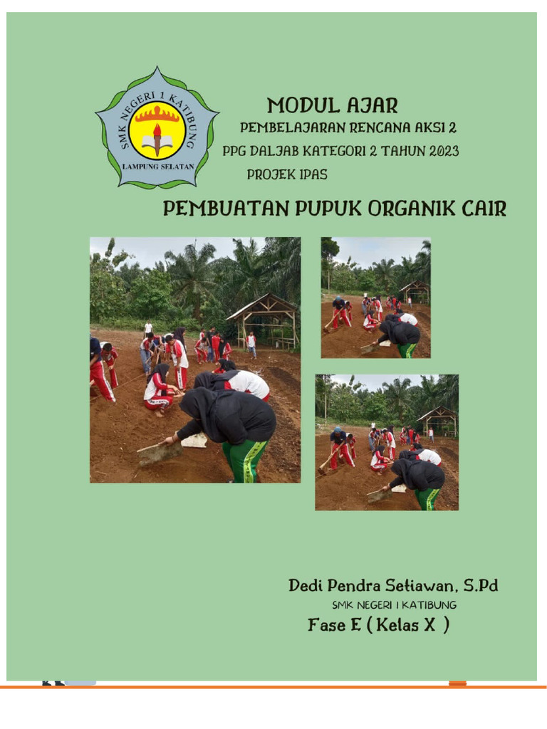 Rencana Aksi Lengkap - (DEDI PENDRA SETIAWAN) | PDF