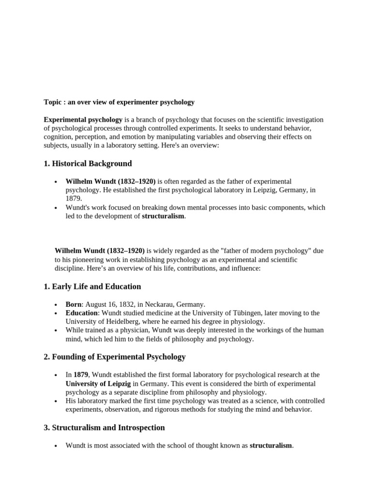 Experimental | PDF
