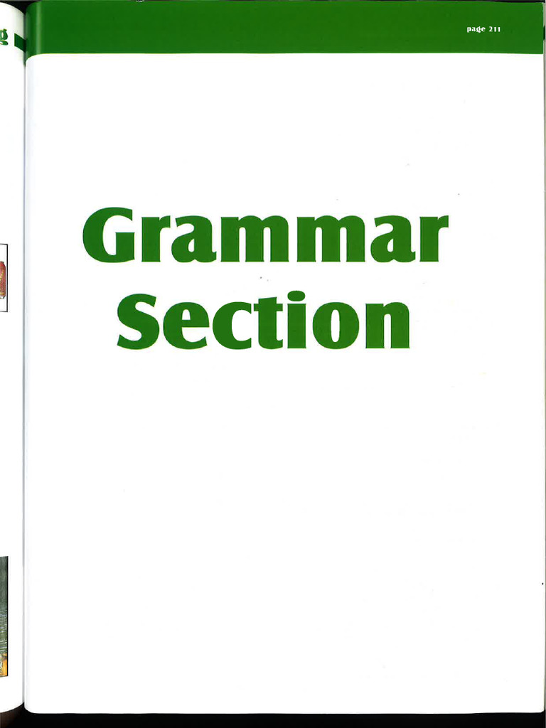 Matura Leader b1 Grammar Section | PDF