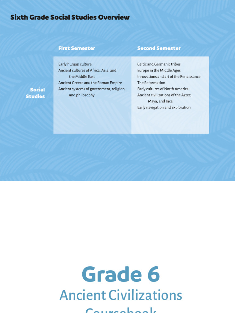 Grade-6-Ancient-Civilizations-Coursebook-Curriculum-Sample-July-2021 | PDF