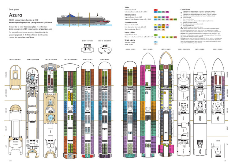 Azura Deck Plan | PDF