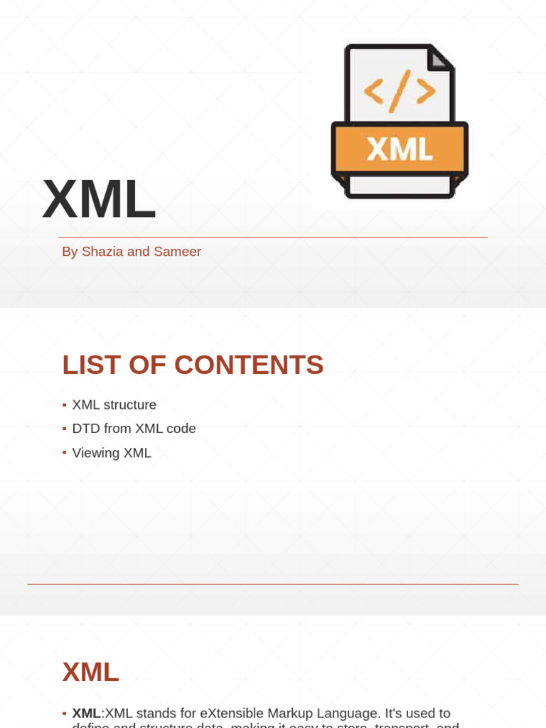 Understanding XML Structure and DTD | PDF | Html Element | Html