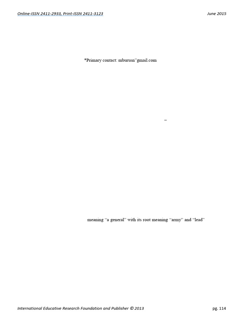 Understanding the Concept of Strategic Intent | PDF