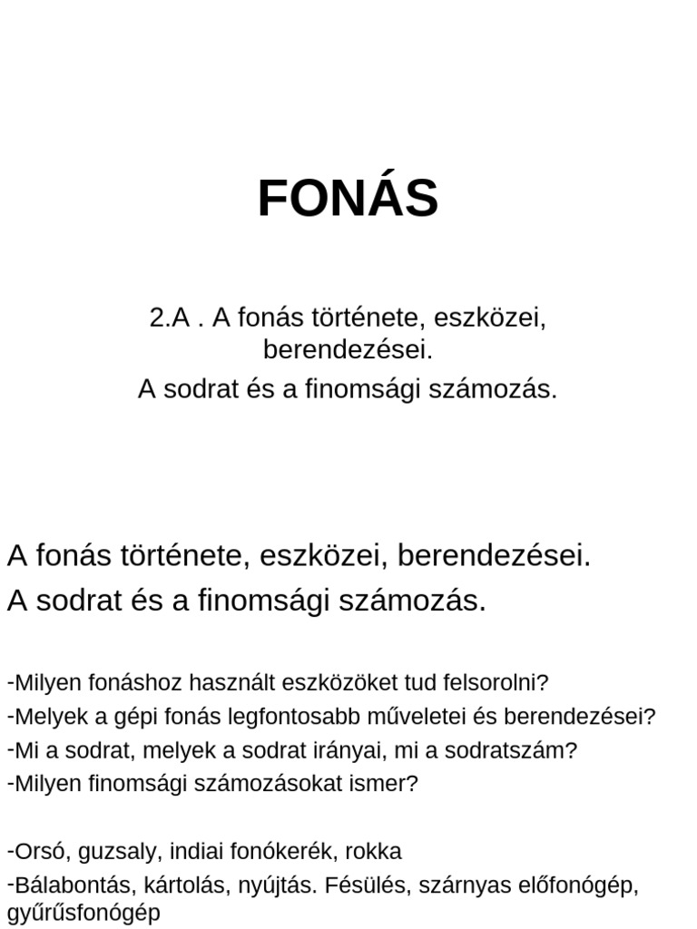 FONÁS | PDF