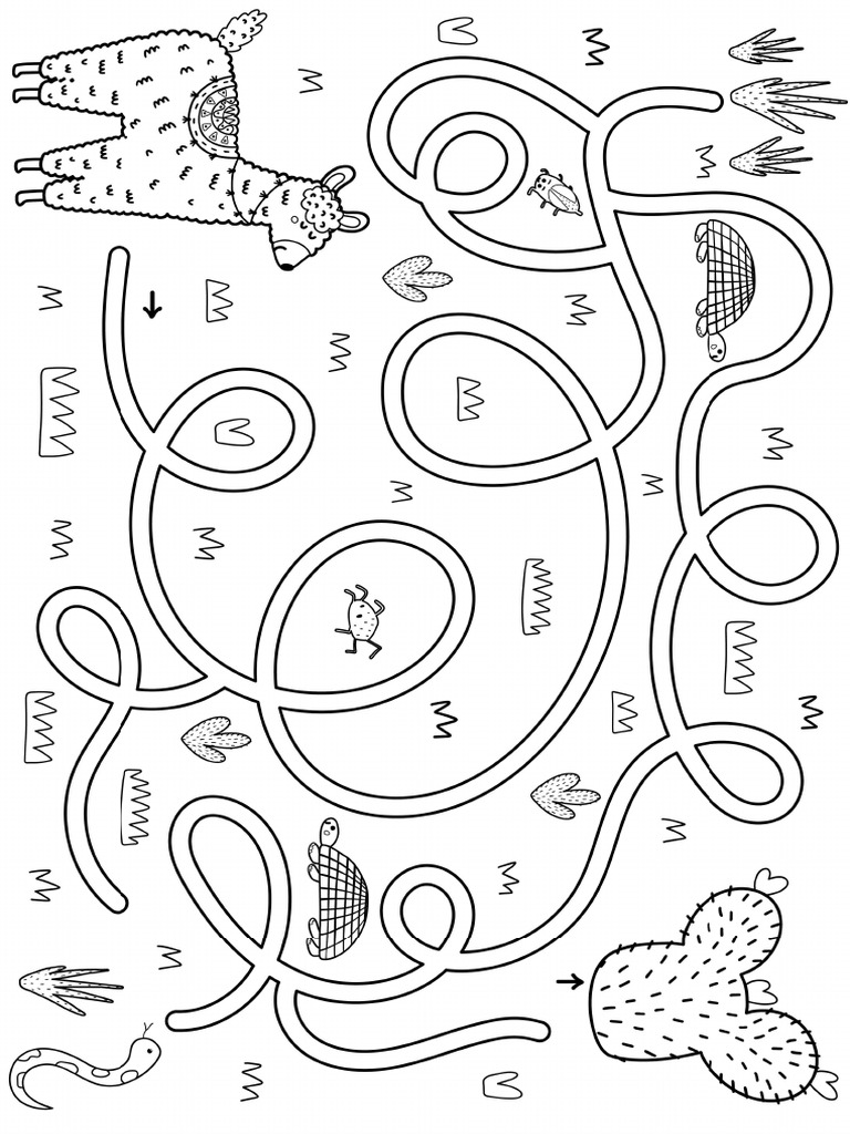 Mamino Blago, Radni Listovi I Bojanka LAVIRINT 7 | PDF