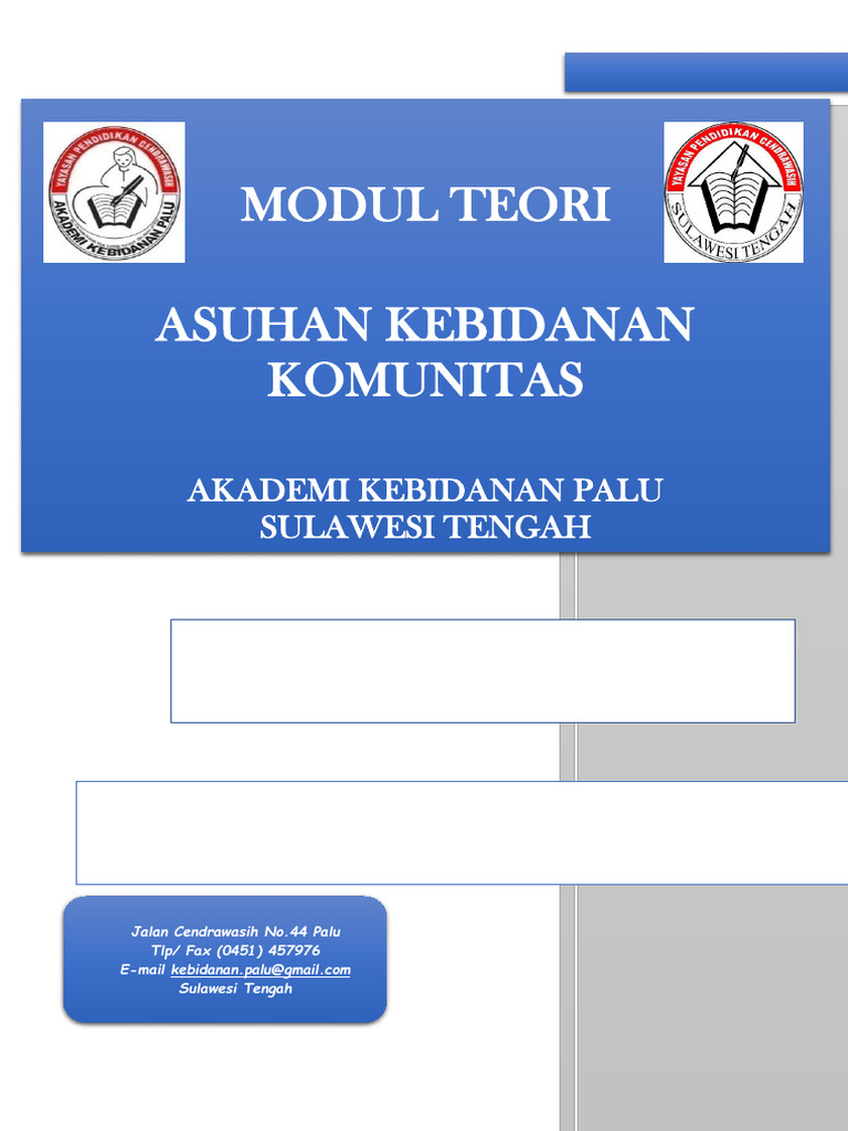 Modul Askeb Komunitas | PDF