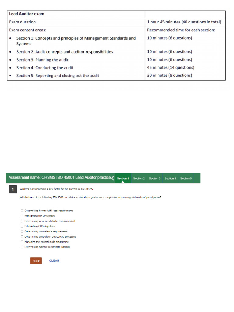 Practice Questions to understand standard clauses | PDF