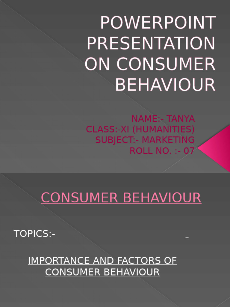 PPT OF MARKETING | PDF