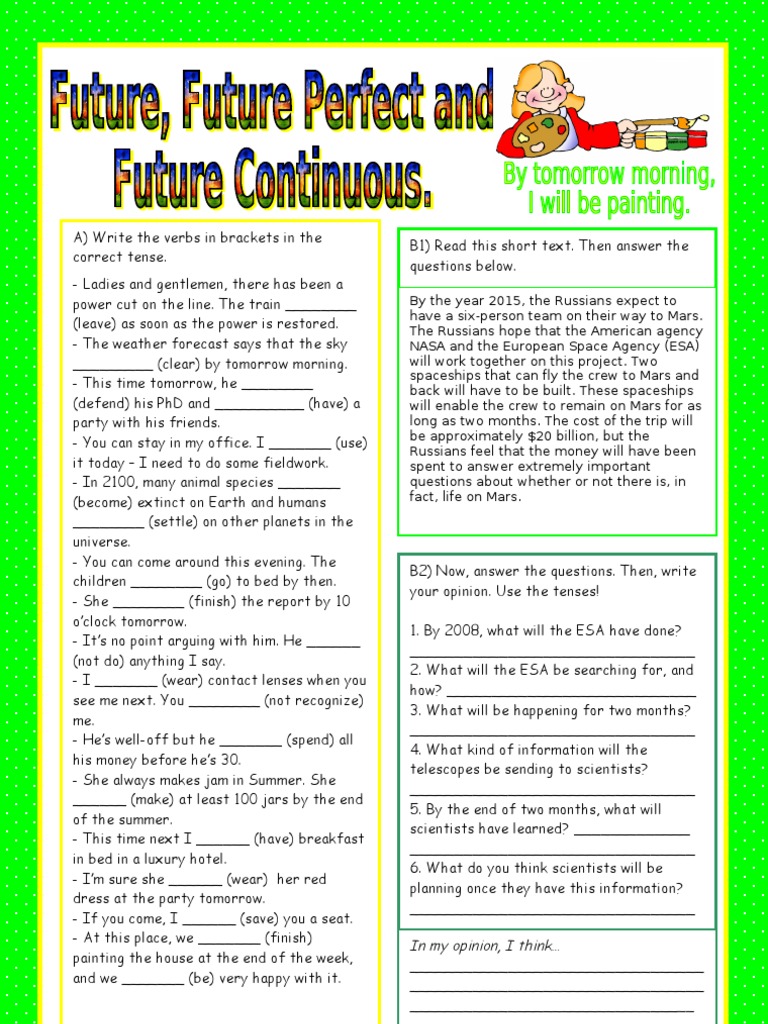 Islcollective Worksheets Intermediate b1 Upper Intermediate b2 Future ...