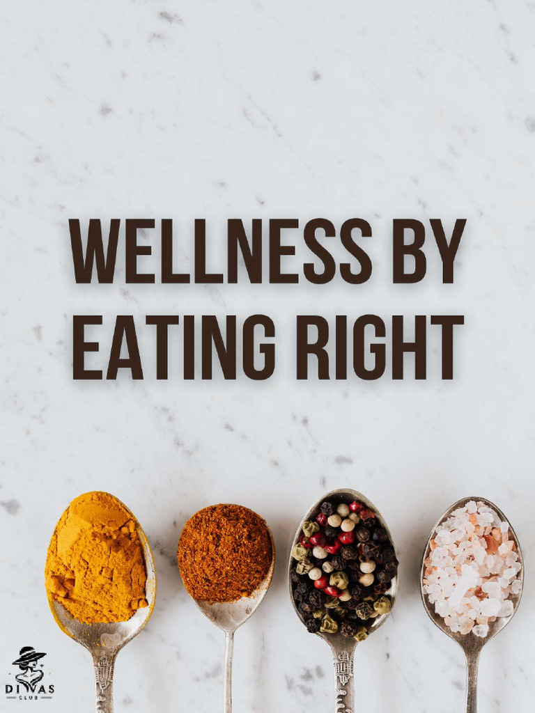 Wellness by Eating Right | PDF