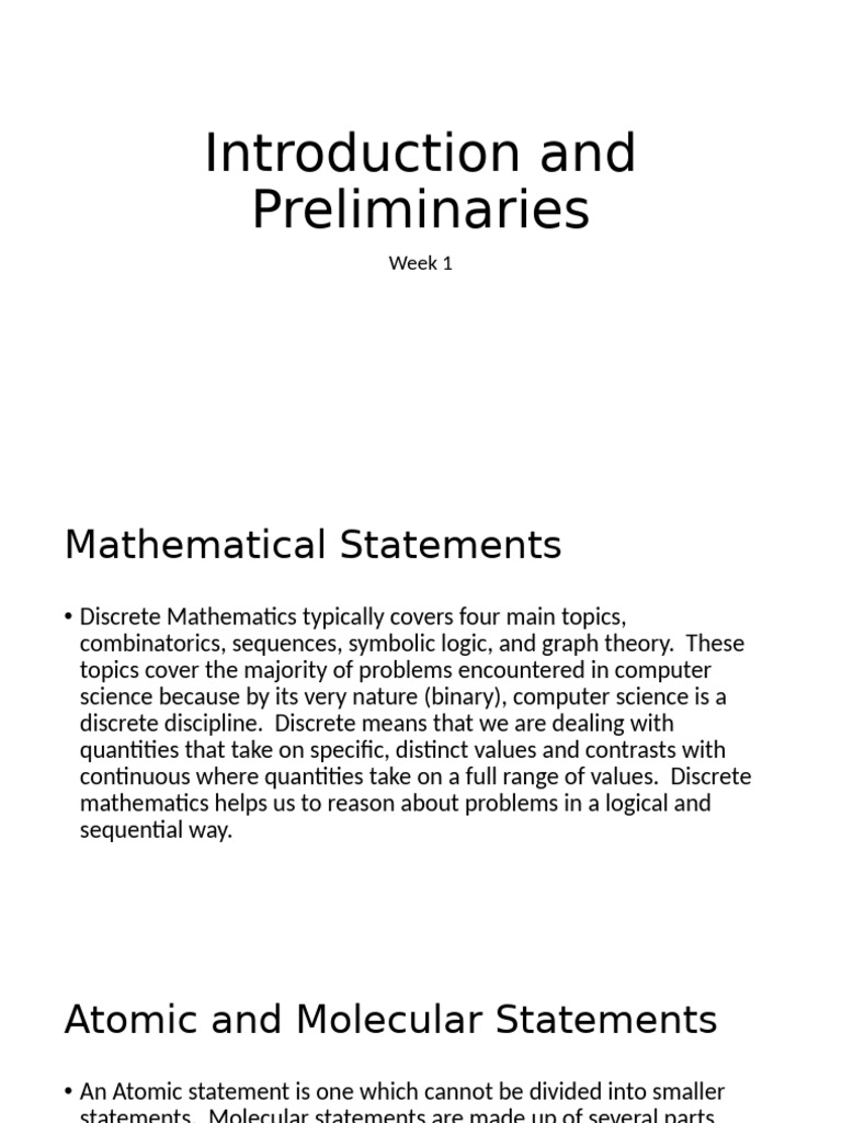 Bit 111 Discrete Math Powerpoint Presentation | PDF