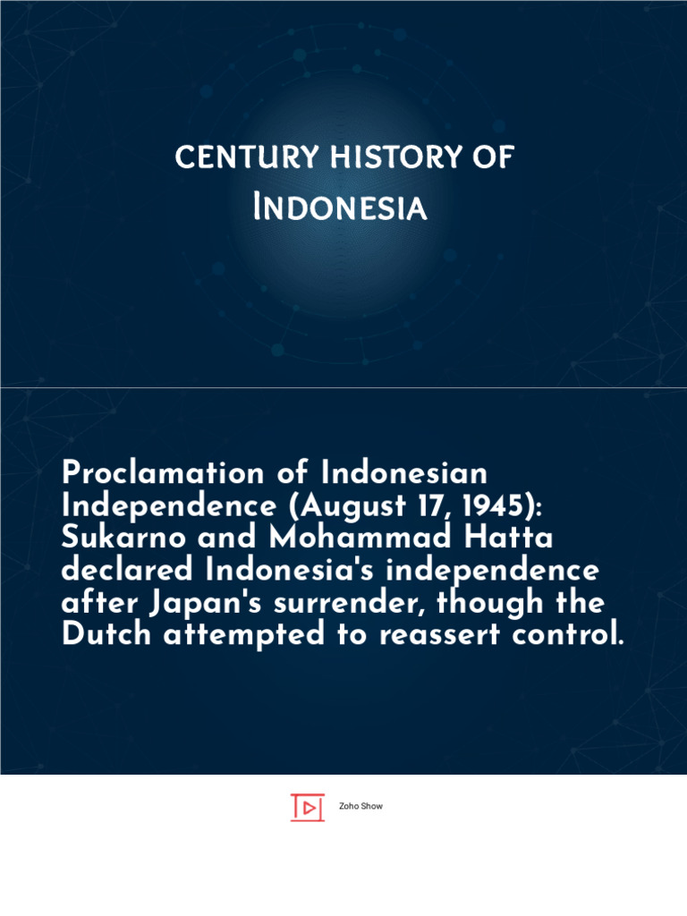 Proclamation of Indonesian Independence | PDF