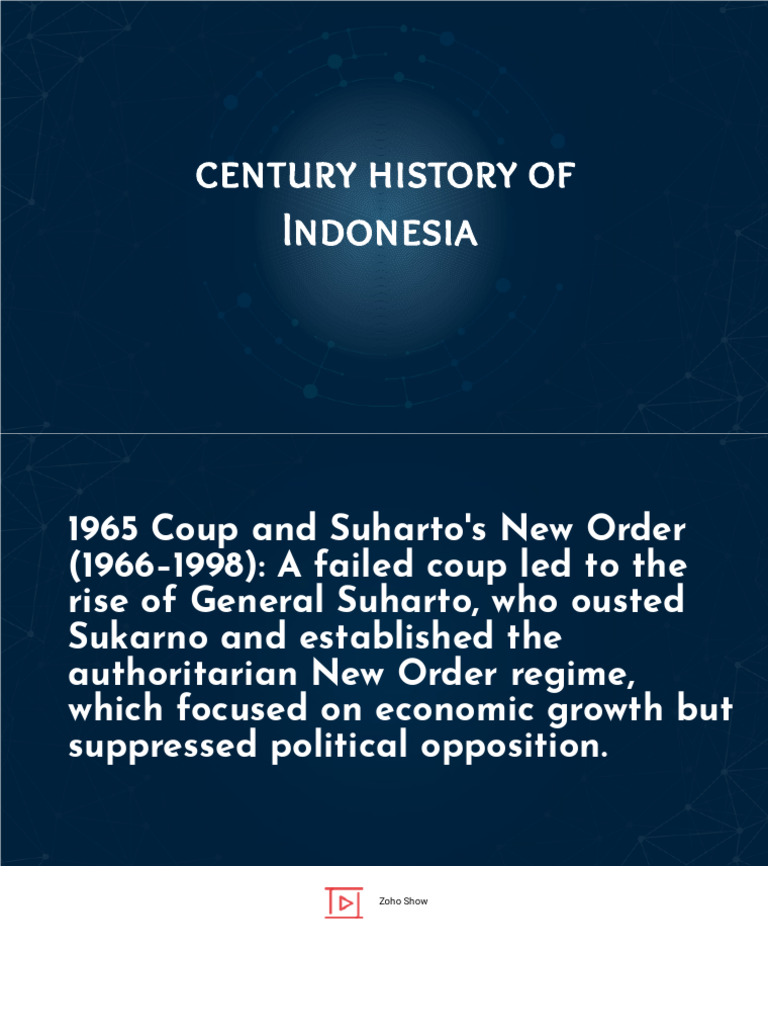 1965 Coup and Suharto's New Order | PDF