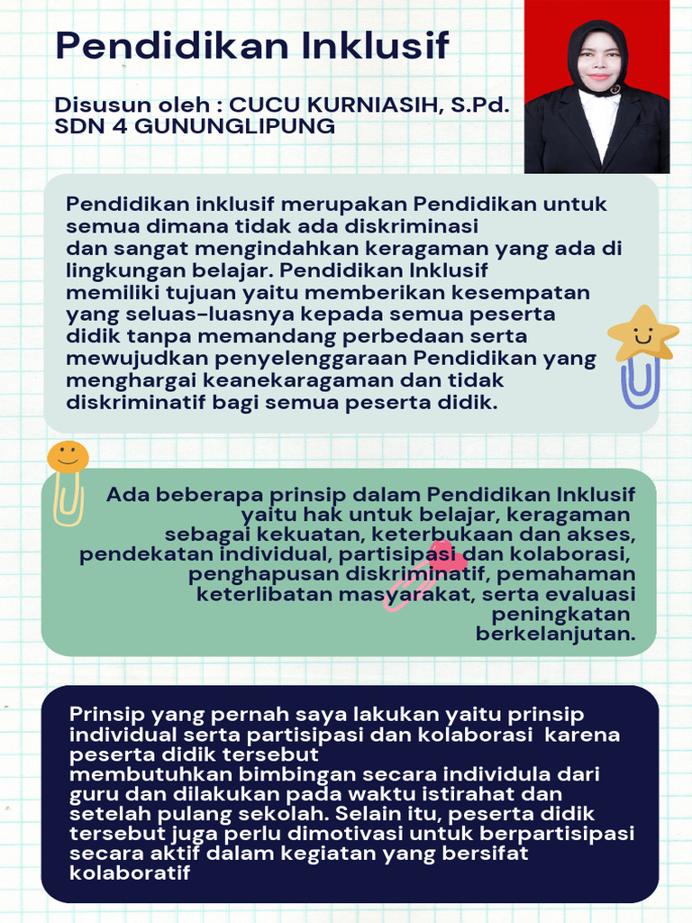 Pendidikan Inklusif | PDF