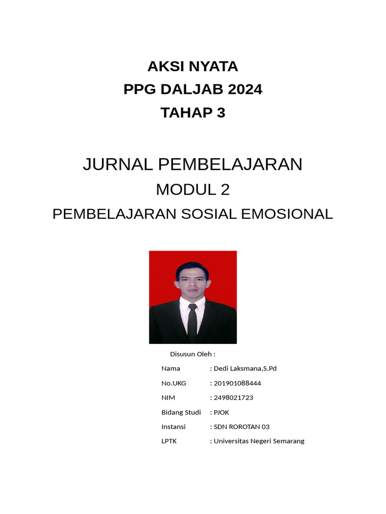 Jurnal Modul 1 Pse | PDF