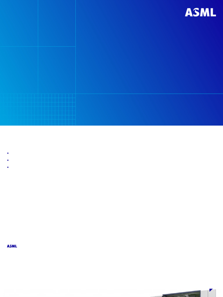 Guestlecture ASML Ontwikkelproces - ENG - Fontys PWAR 190923 | PDF