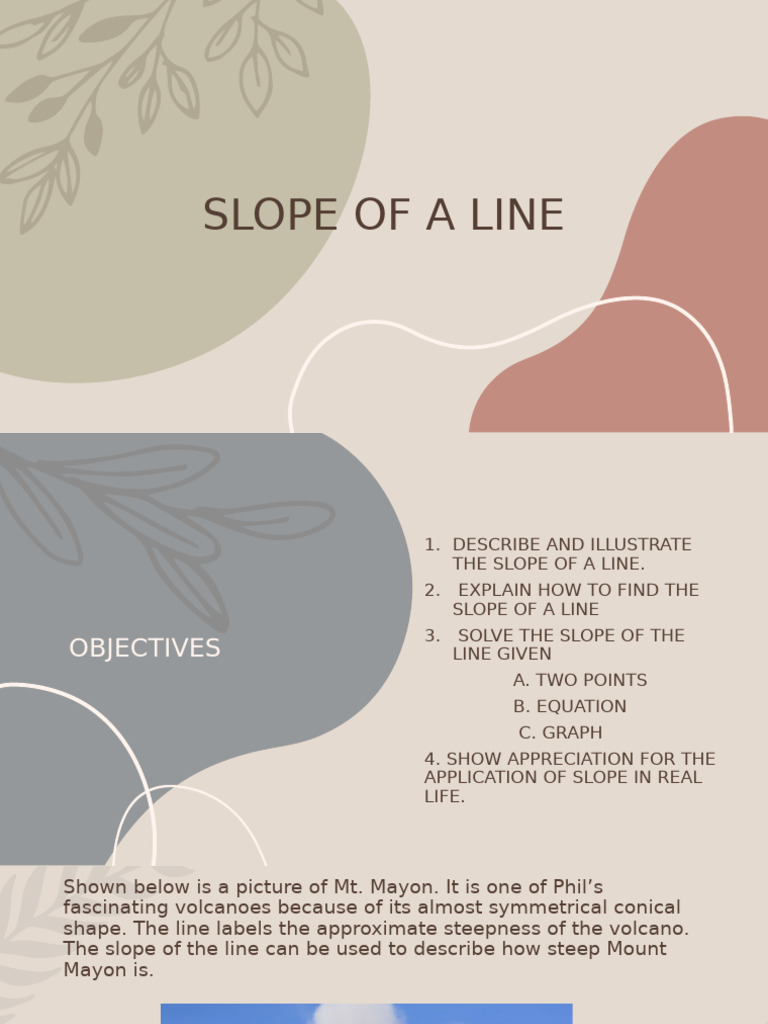 SLOPE-OF-A-LINE | PDF