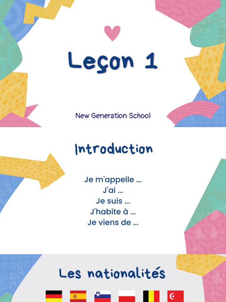 lecon 1 | PDF