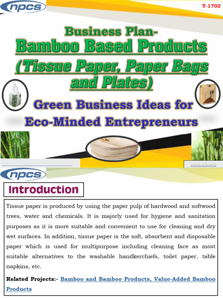 Business Plan - Bamboo Based Products-77997 | PDF
