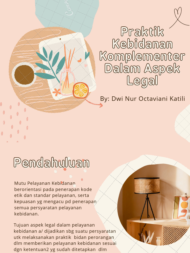 Praktik Kebidanan Komplementer Dalam Aspek Legal (Pert 3) | PDF