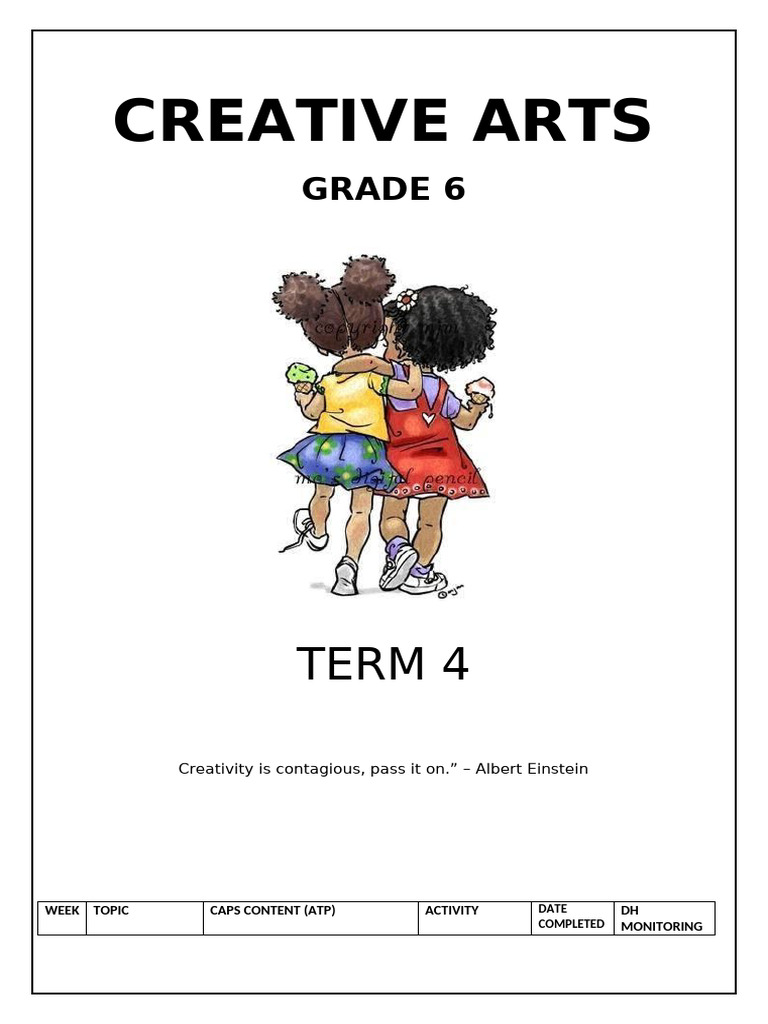 Creative Arts Grade 6 Term 4 Teacher 24 | PDF