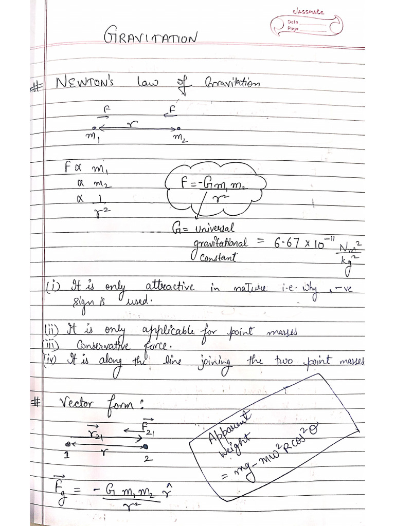 Gravitation | PDF
