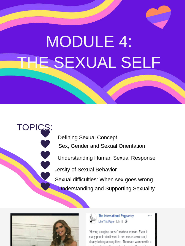 3.module4 - The Sexual Self Presentation | PDF