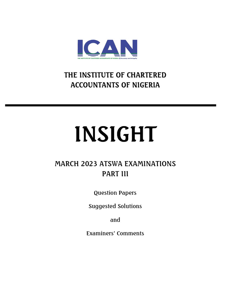 Part III Insight March 2023 | PDF