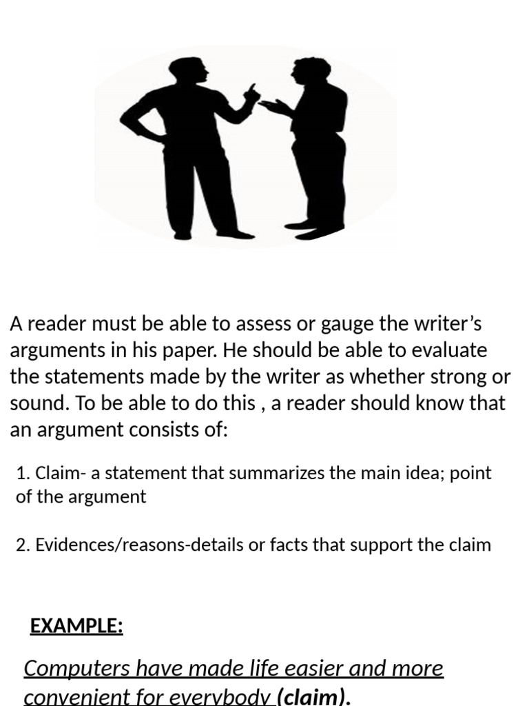 EAPP Argument | PDF