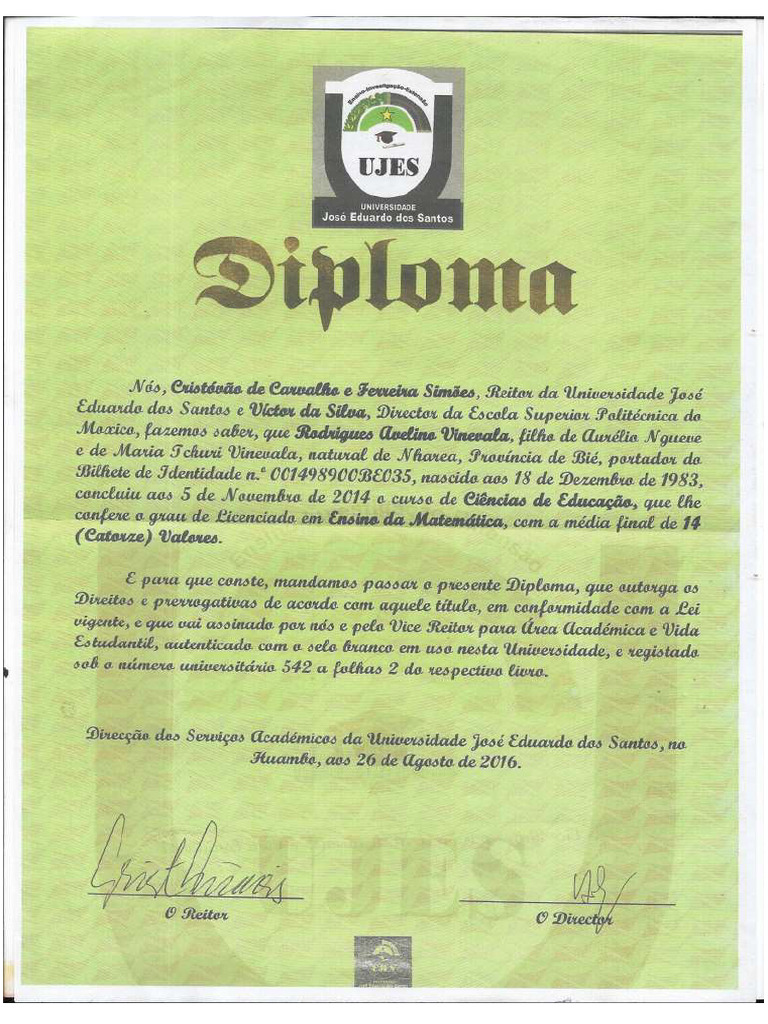 Diploma | PDF