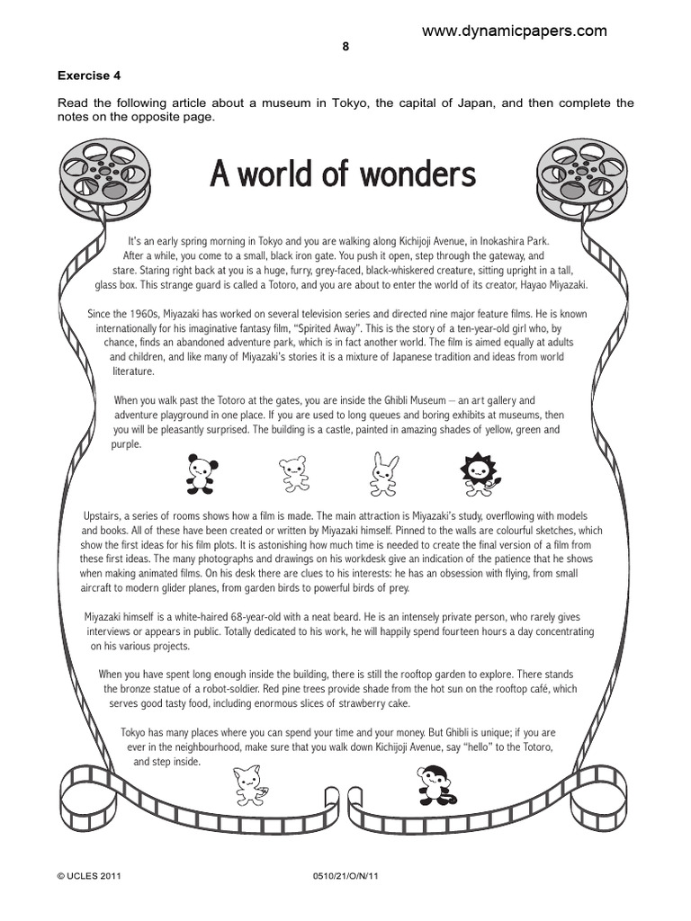 A World of Wonder | PDF