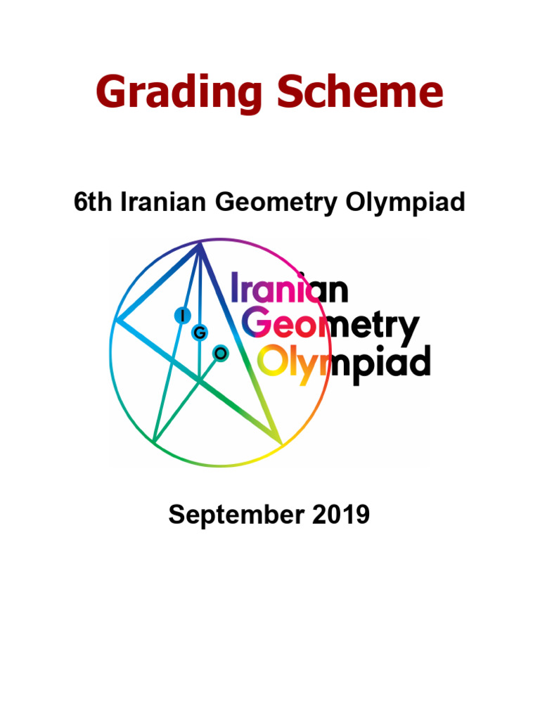 IGO 2019 Grading Scheme | PDF