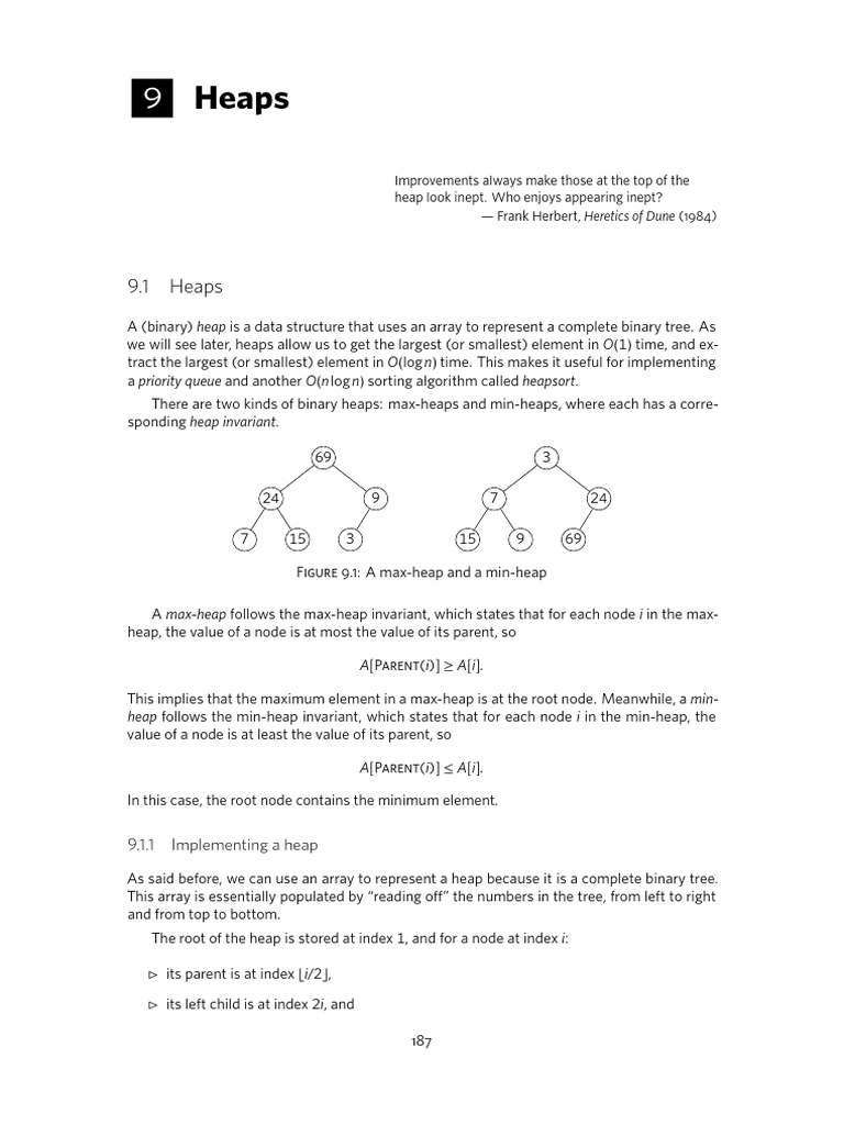 09 Heaps | PDF