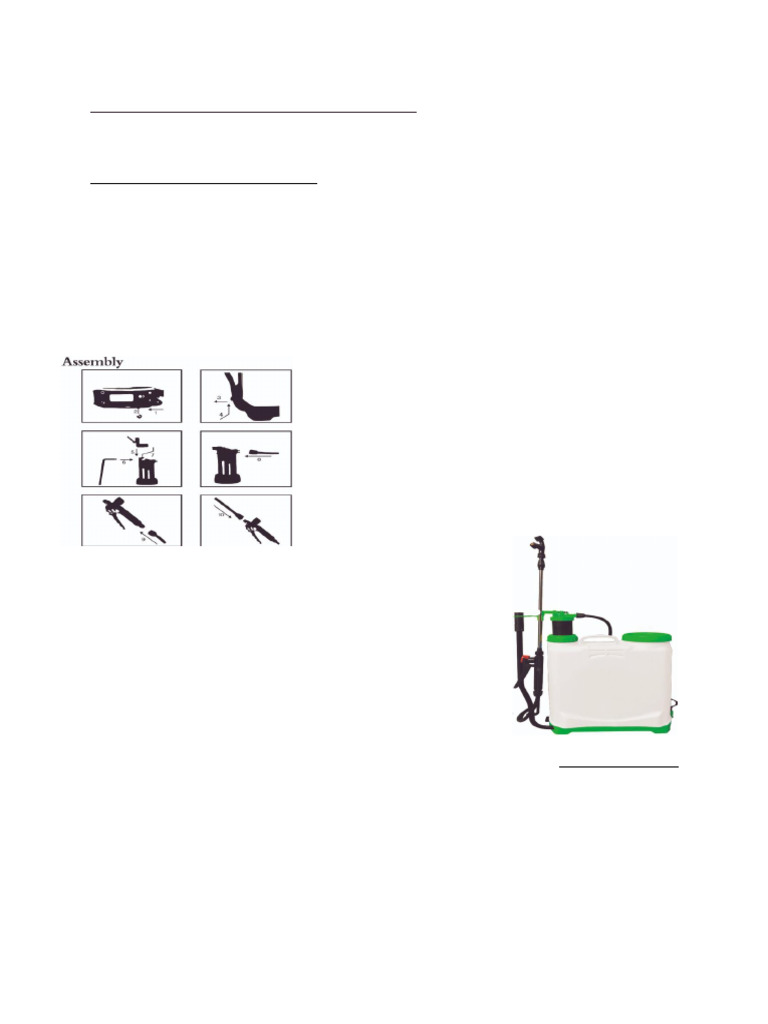 17.knapsack Manual Hand Sprayer Portuguese | PDF