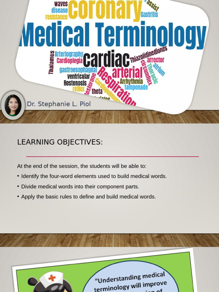 Week 1 Chapter 1 Introduction To Medical Terminology | PDF