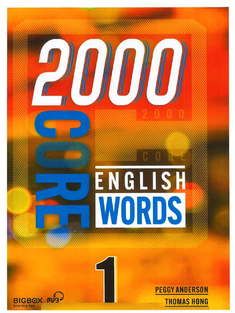 English Vocabulary Book | PDF