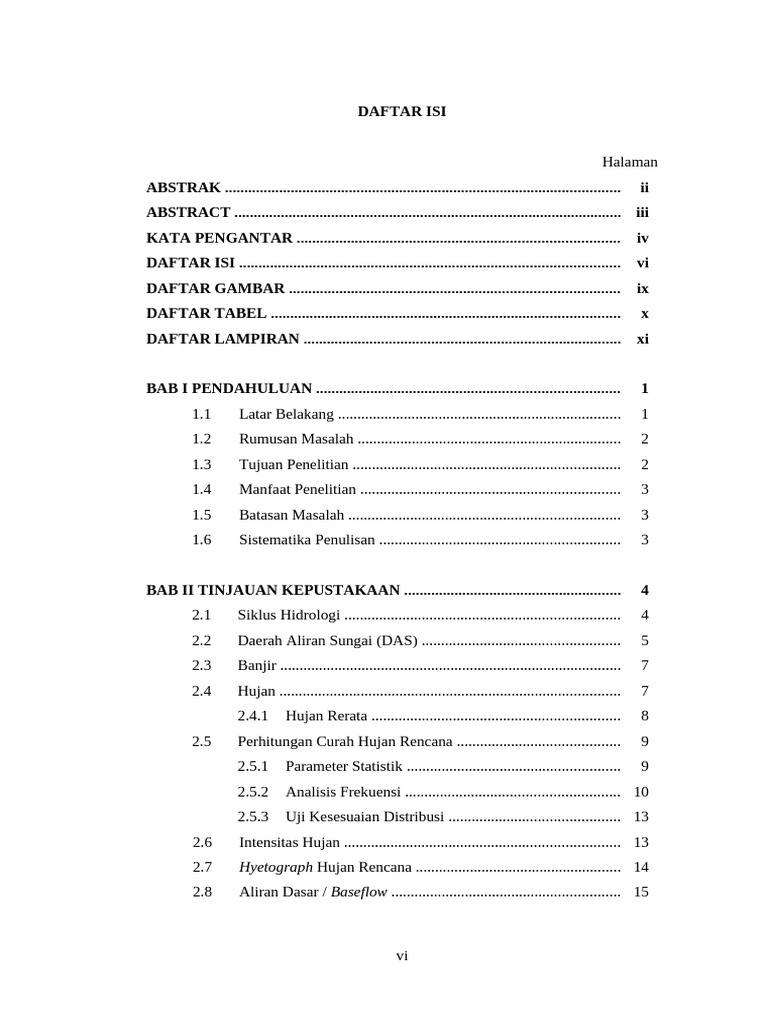 A. 5. Daftar Isi | PDF
